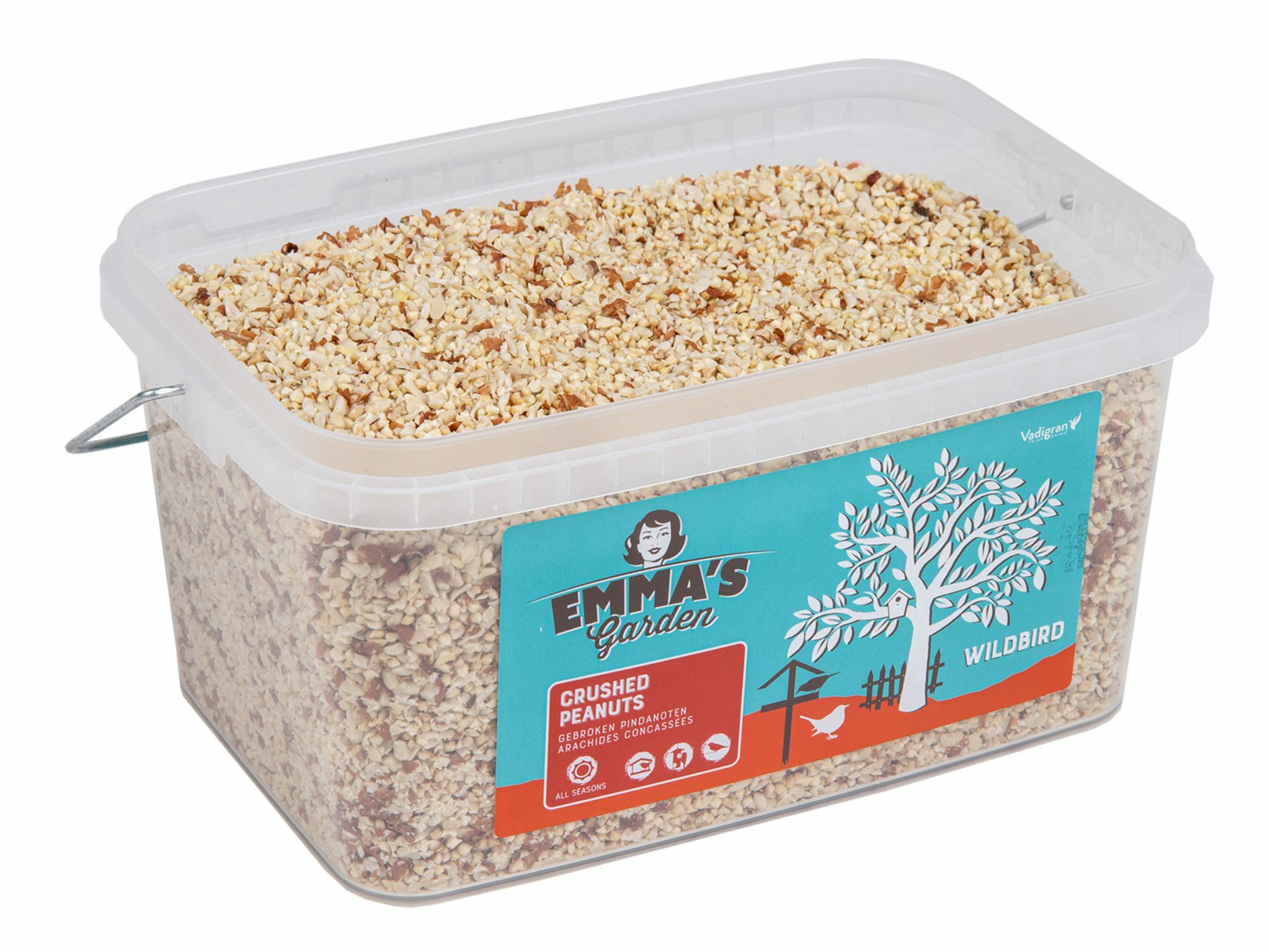 Emma Gebroken Pindanoten 5L 3 Kg | Bopets