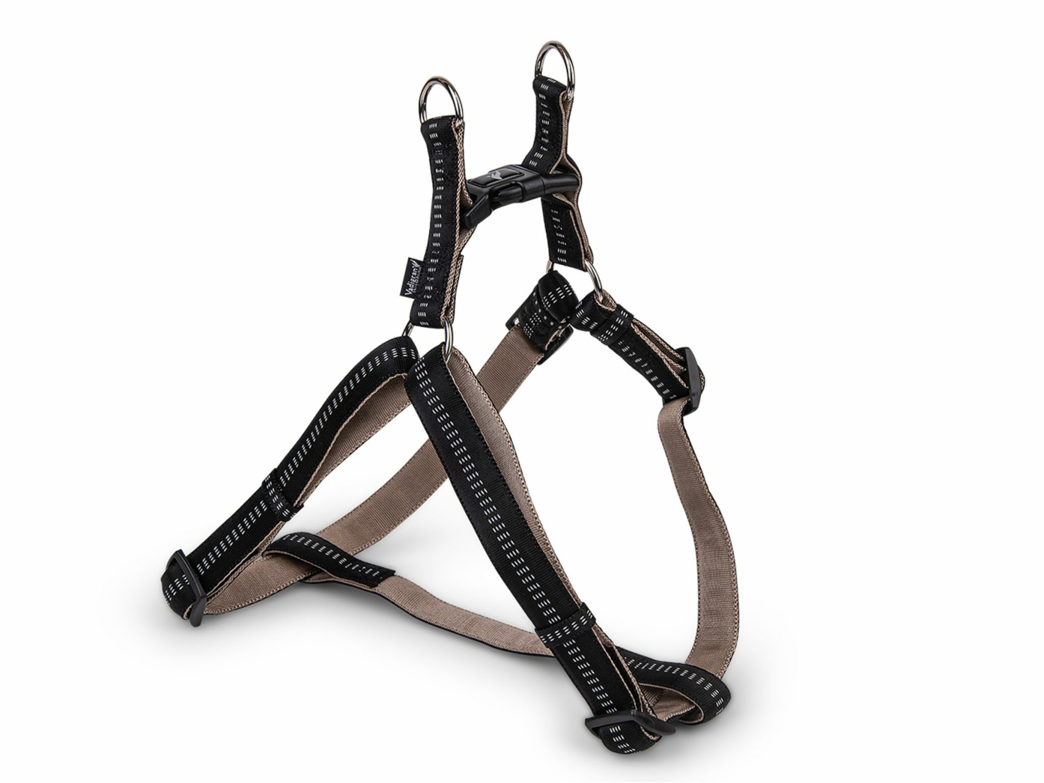 Harnas Nylon Soft Grip Zwart 60-86cmx25mm XL | Bopets